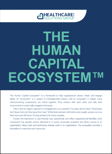 Human Capital Ecosystem: Staff Coaching & Development | Healthcare Plus ...