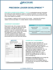 The Precision Leader Development Approach | Healthcare Plus Solutions Group